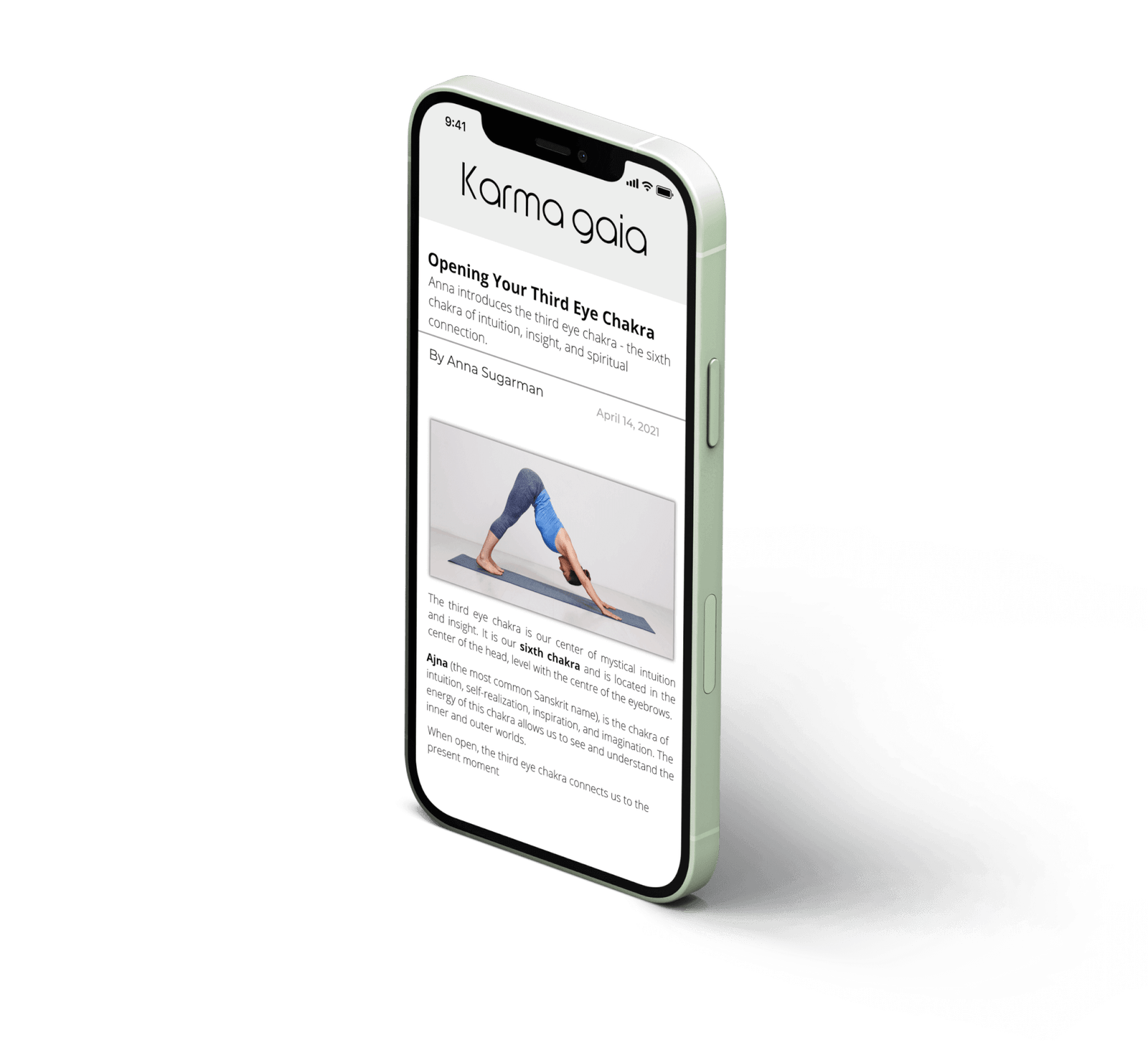 Daily exclusive collection of yoga practices - Karma Gaia